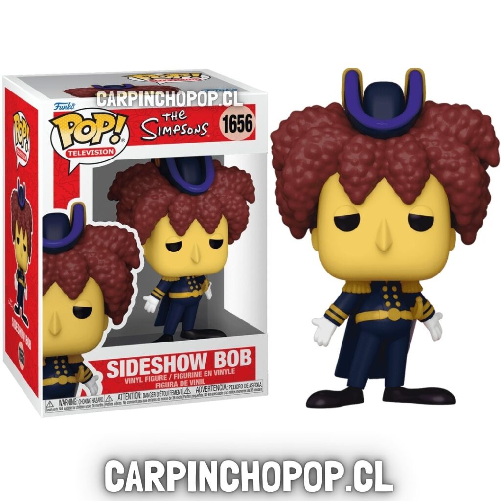 FUNKO POP TV LOS SIMPSONS - SIDESHOW BOB PATIÑO 1656 - CarpinchoPop