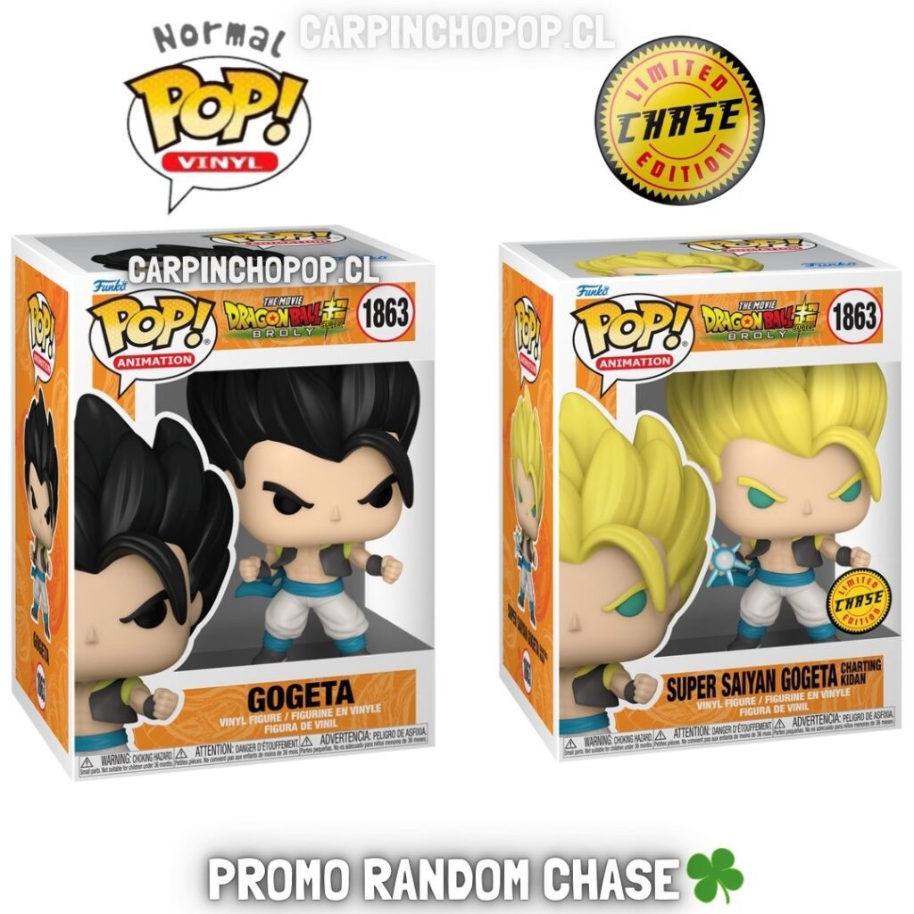 FUNKO POP DRAGON BALL SUPER - GOGETA 1863 PROMO RANDOM CHASE - CarpinchoPop