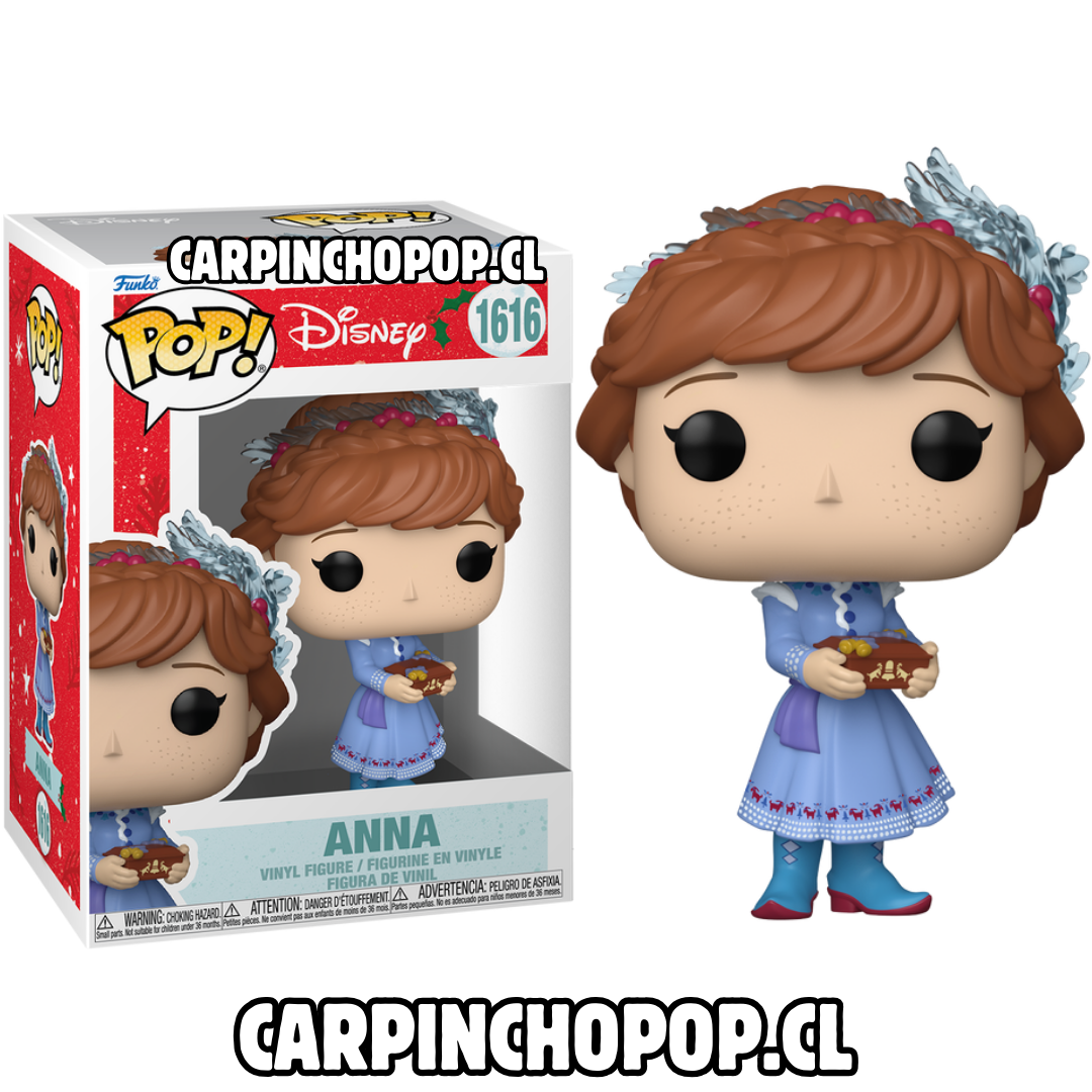 FUNKO POP DISNEY PRINCESAS FROZEN - ANNA 1616 - CarpinchoPop