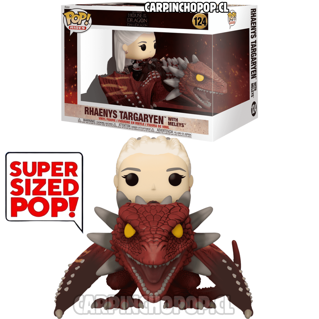 (PREVENTA) FUNKO POP RIDES TV HOTD HOUSE OF THE DRAGON - RHAENYS ...