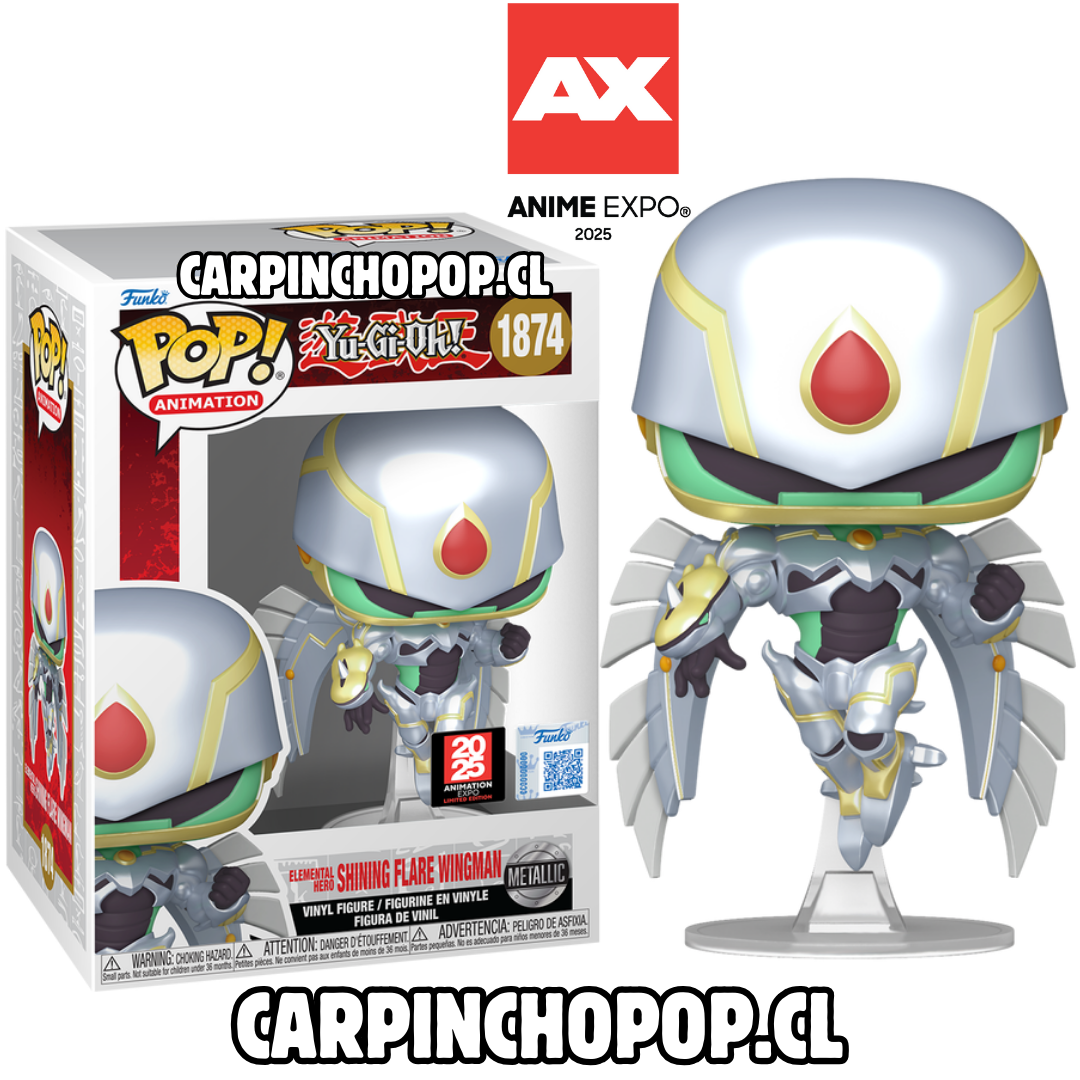 (PREVENTA) FUNKO POP YUGIOH - ELEMENTAL HERO SHINNING FLARE WINGMAN ...